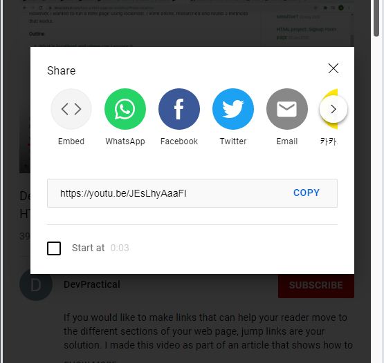 How To Add Youtube Video In HTML Dev Practical