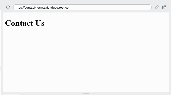 How To Create A Contact Form In HTML And CSS Dev Practical