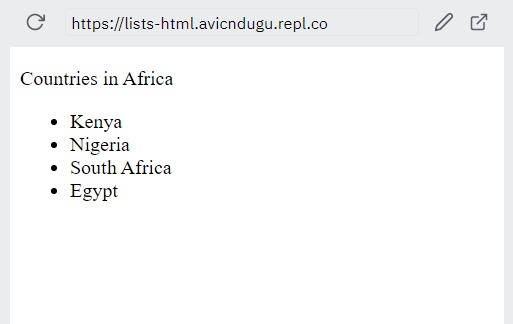 How To Make A List In HTML Number Bullet Lists Dev Practical